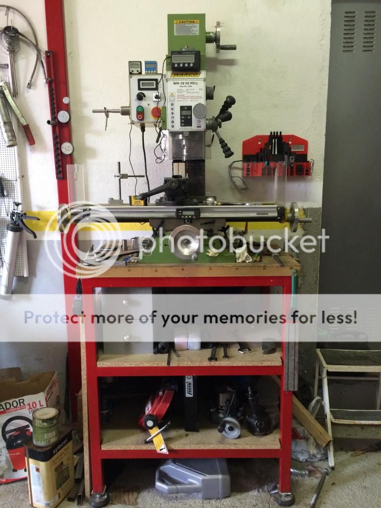 Vendo fresadora Warco WM-18 VS (vendida)